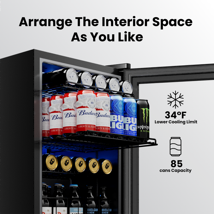 Yeego Mini Freestanding Beverage Cooler, Fast & Quiet – Yeego Life