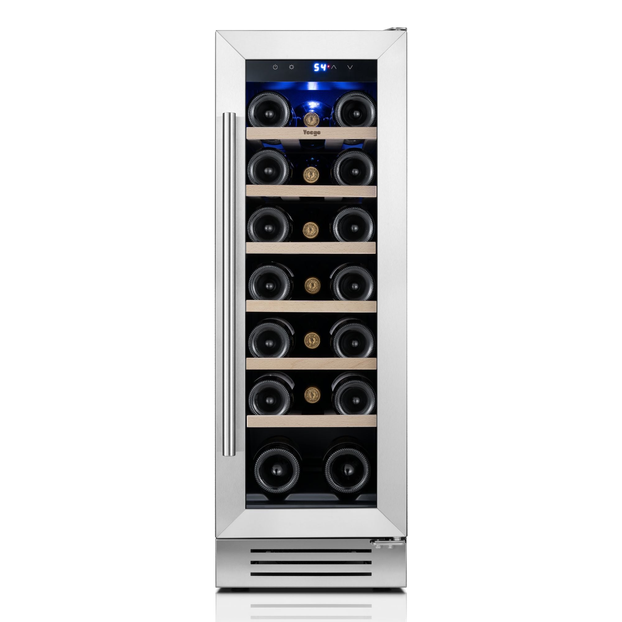 12-Inch Small Wine Fridge | Compact 23-Bottle Design – Yeego Life